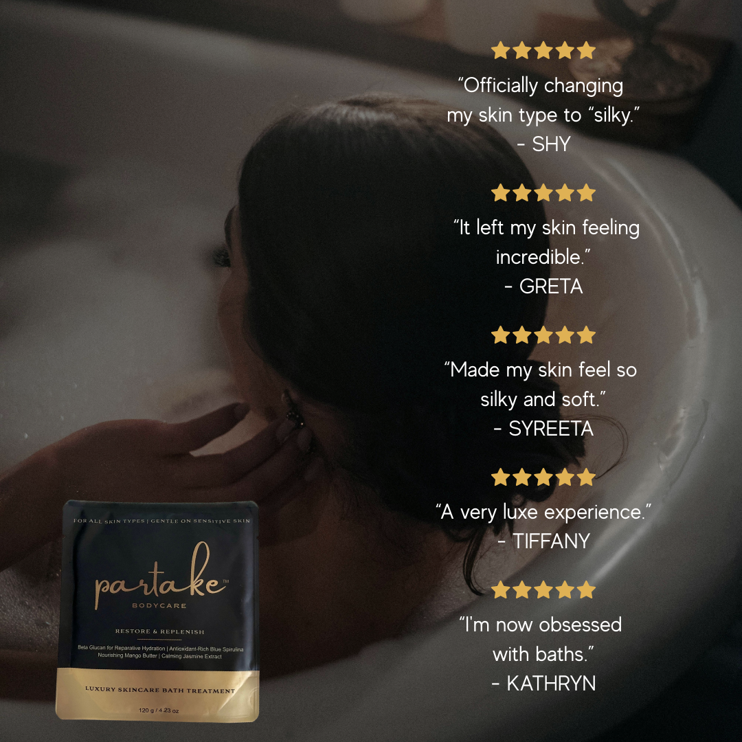 Luxury Bath Soak for Dry, Sensitive Skin | Hydrating Skincare Treatment ...