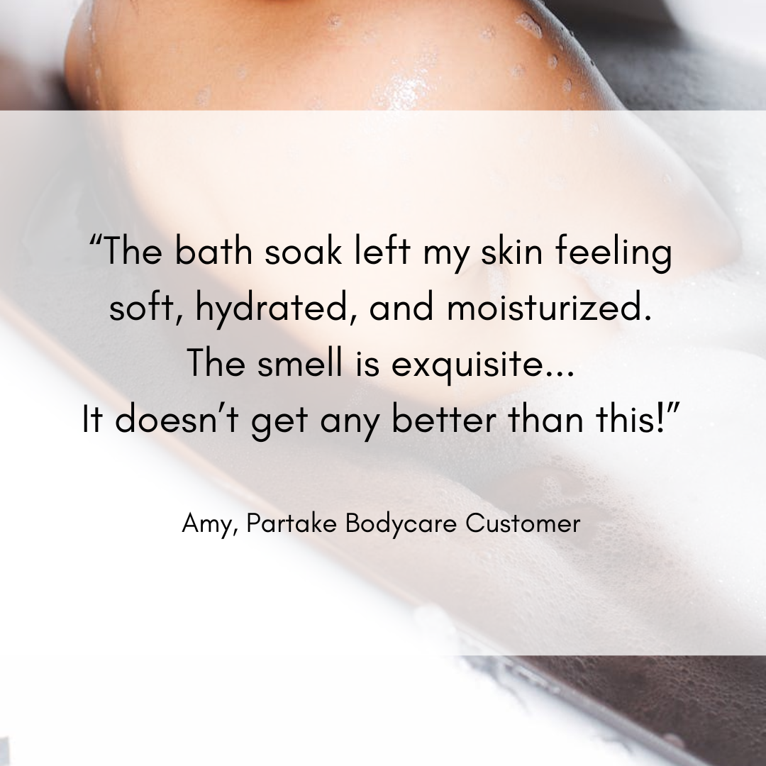 Partake Bodycare Restore & Replenish Luxury Skincare Bath Soak with ...